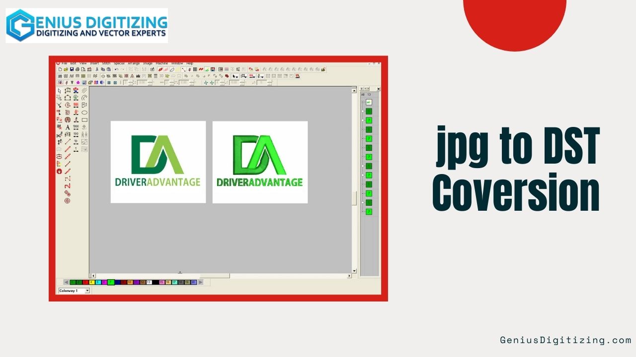 Converting Of Drawing File From To Dst